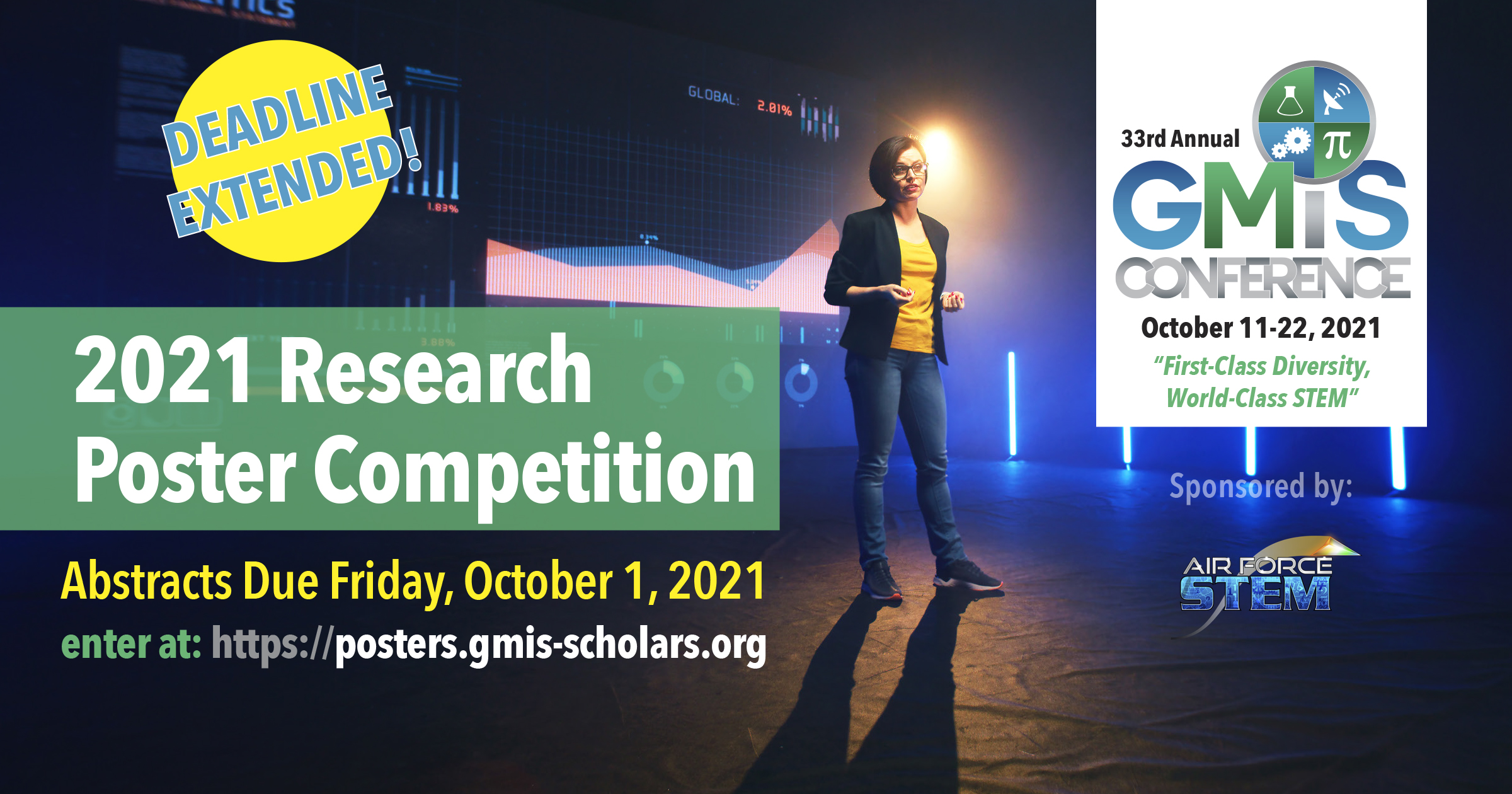 New deadline for GMiS 2021 Research Poster Competition sponsored by U.S ...