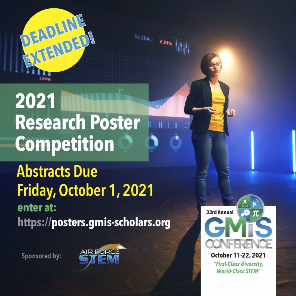 New deadline for GMiS 2021 Research Poster Competition sponsored by U.S ...