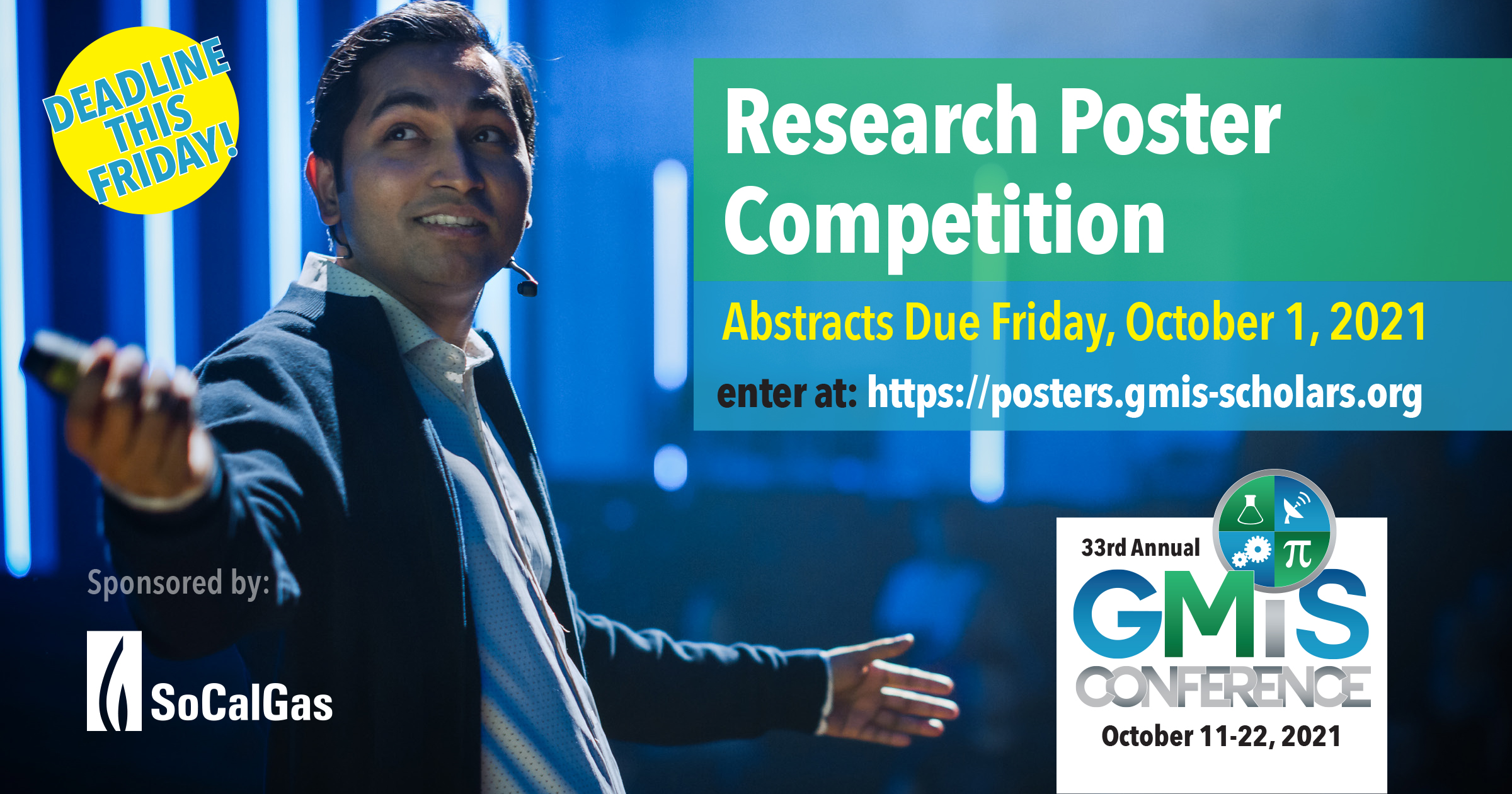 Only two days left to enter the 2021 Research Poster Competition ...